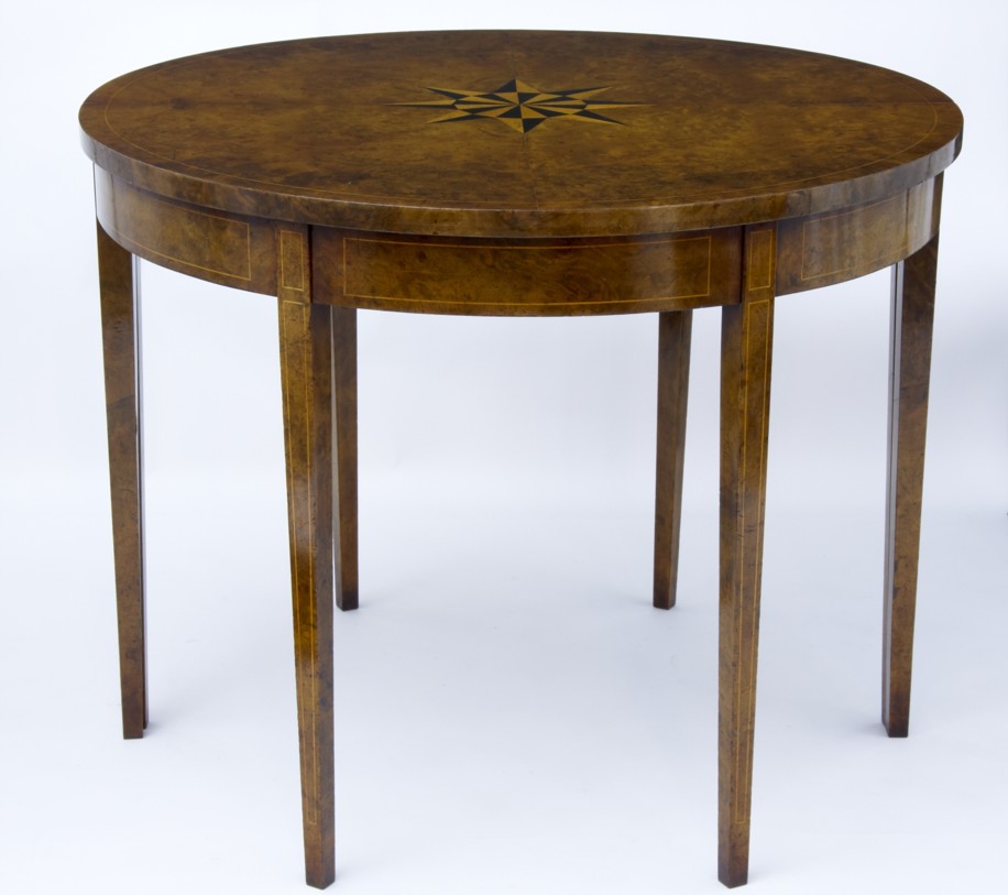 Pair walnut consul tables | Martlesham Antiques