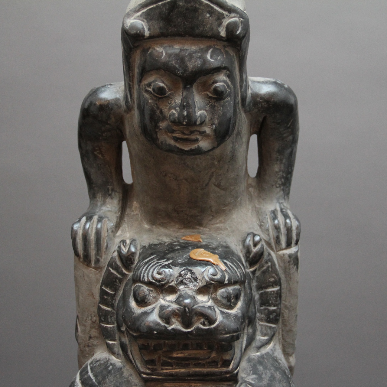 Pair medieval style figures | Martlesham Antiques