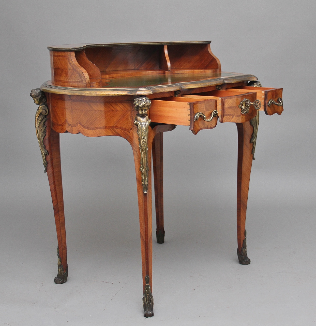 19th Century Kingwood and ormolu writing table | Martlesham Antiques