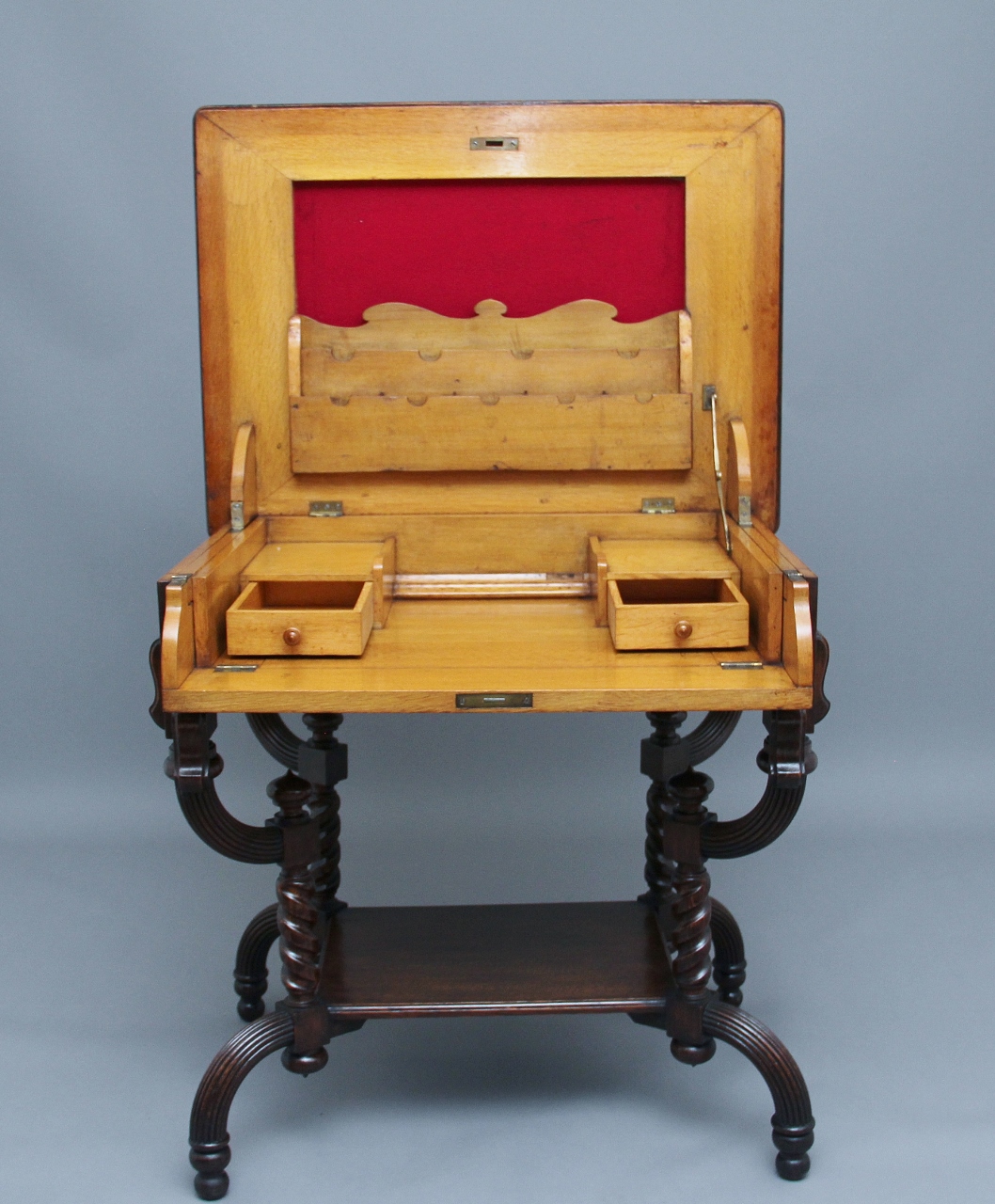 Early 20th Century metamorphic oak desk | Martlesham Antiques