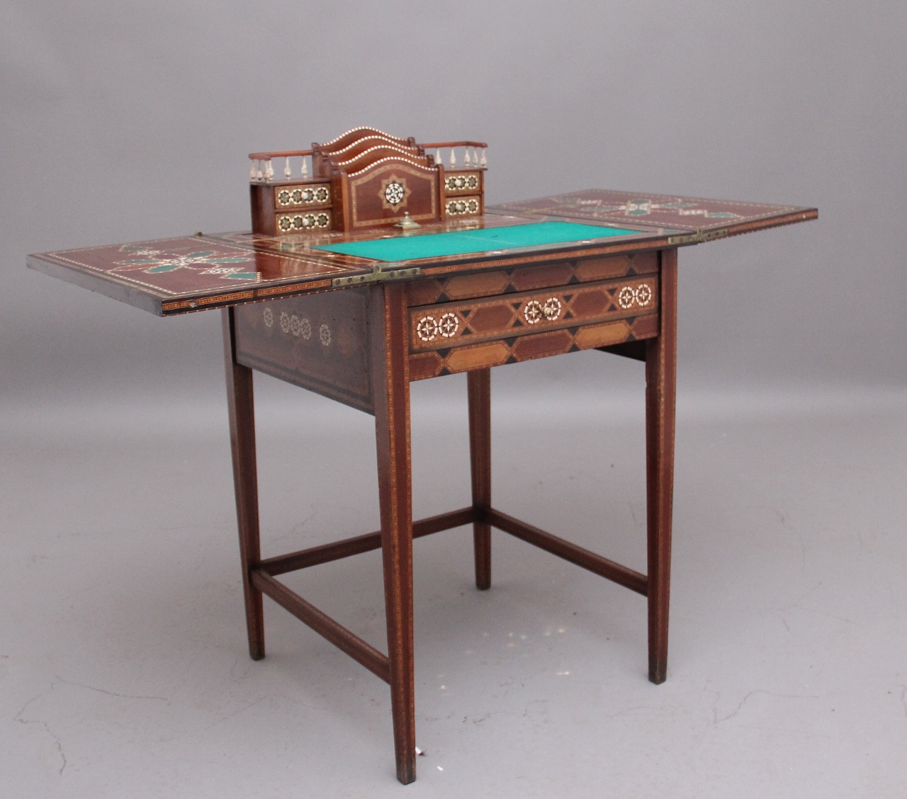 19th Century metamorphic Syrian writing table | Martlesham Antiques