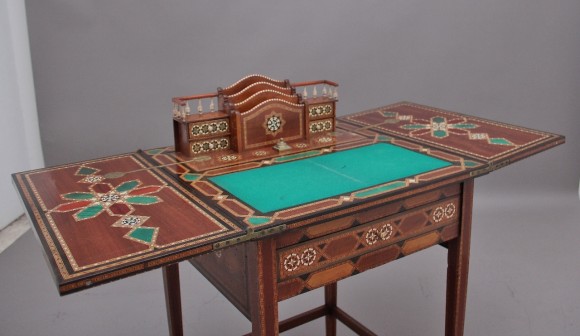 19th Century metamorphic Syrian writing table | Martlesham Antiques