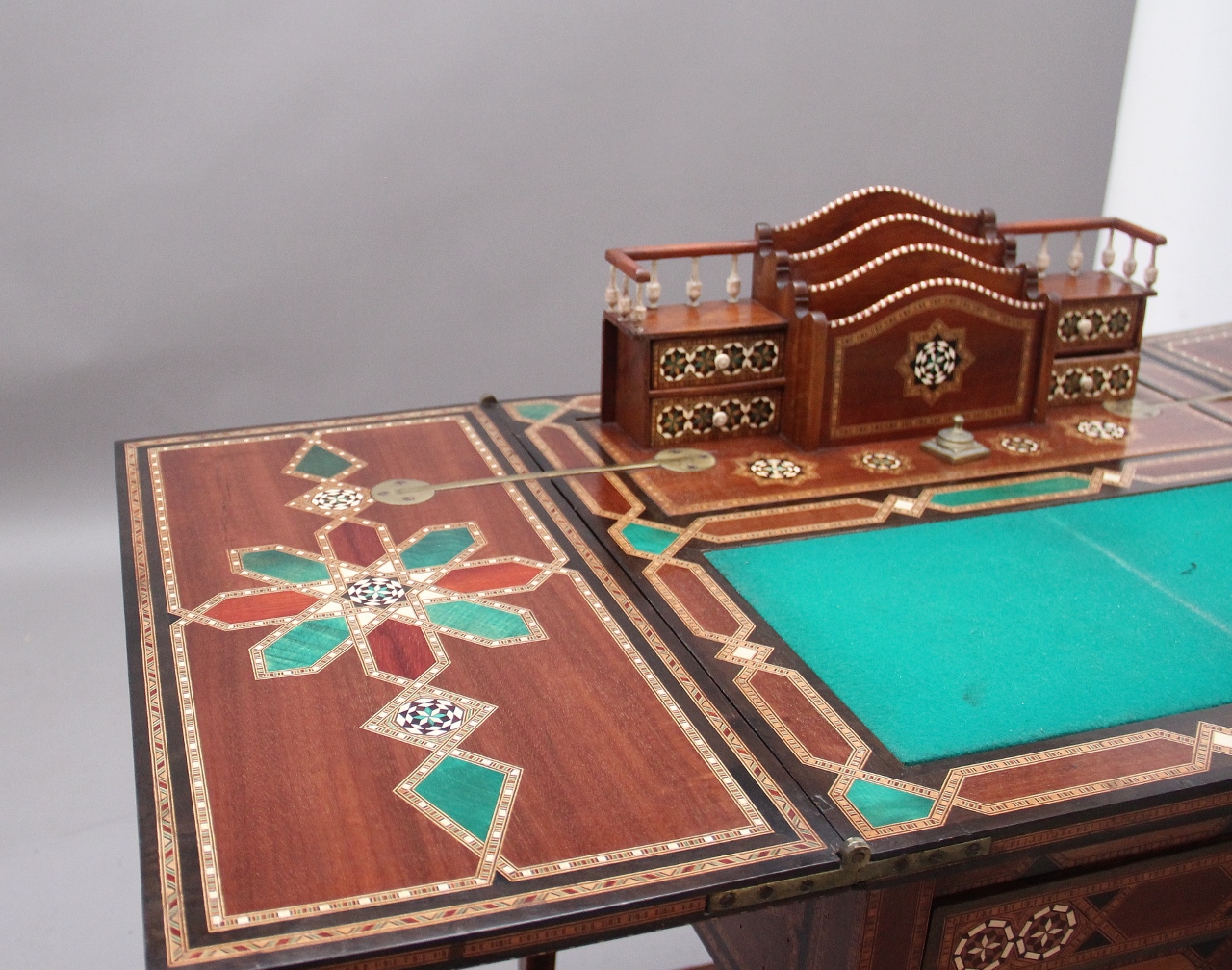 19th Century metamorphic Syrian writing table | Martlesham Antiques