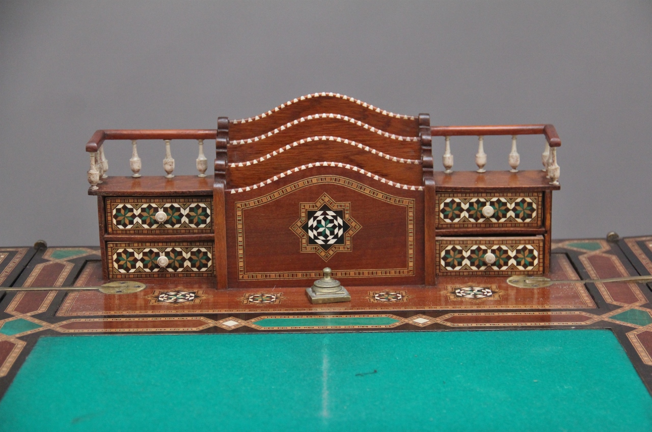 19th Century metamorphic Syrian writing table | Martlesham Antiques