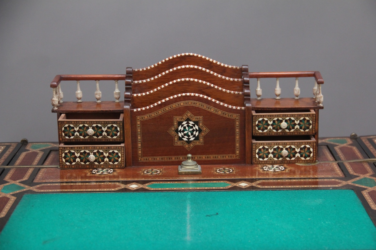 19th Century metamorphic Syrian writing table | Martlesham Antiques