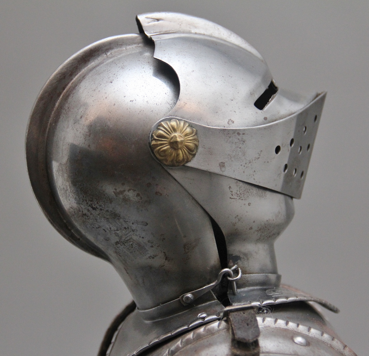 An impressive early 20th miniature suit of armour | Martlesham Antiques