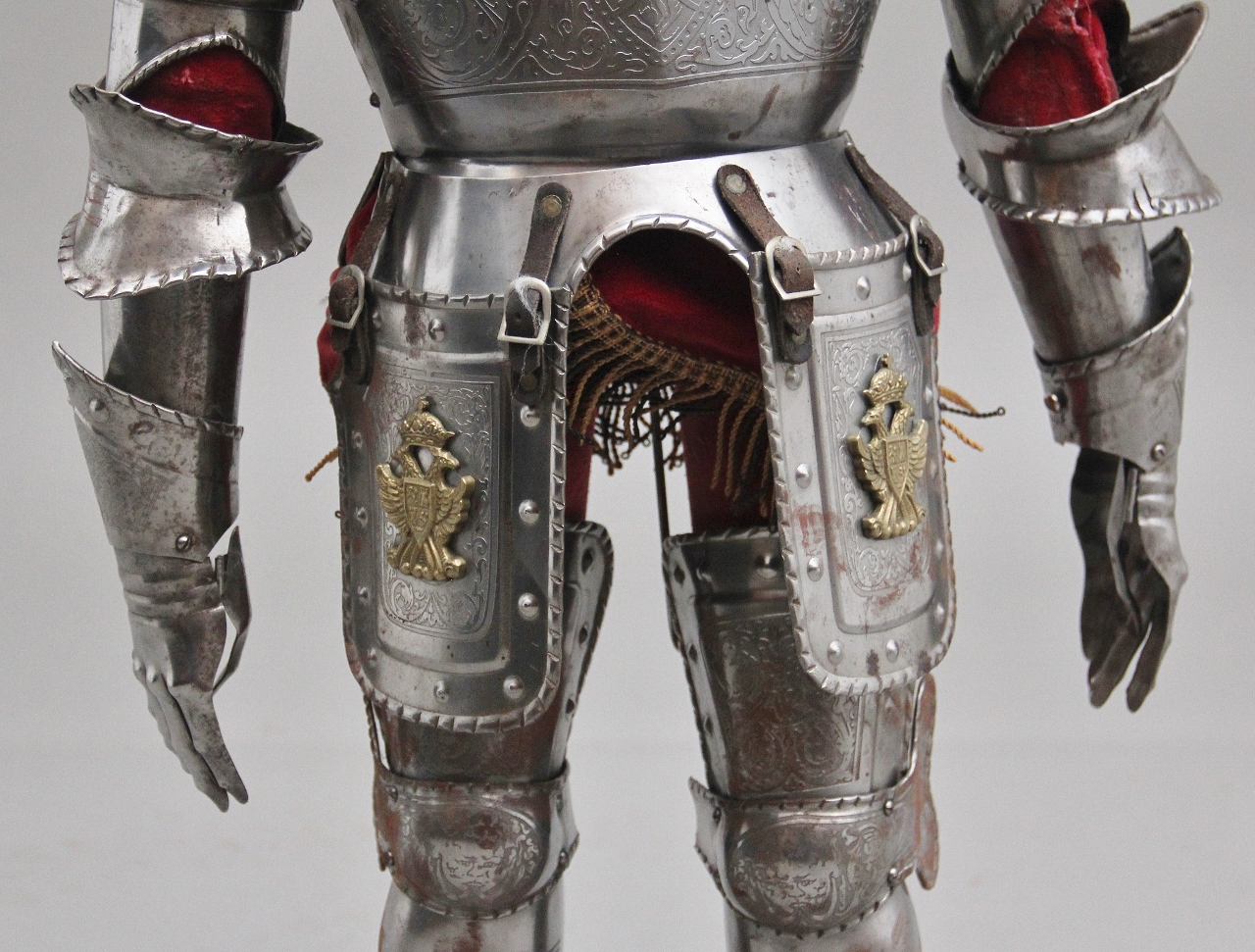 An impressive early 20th miniature suit of armour | Martlesham Antiques