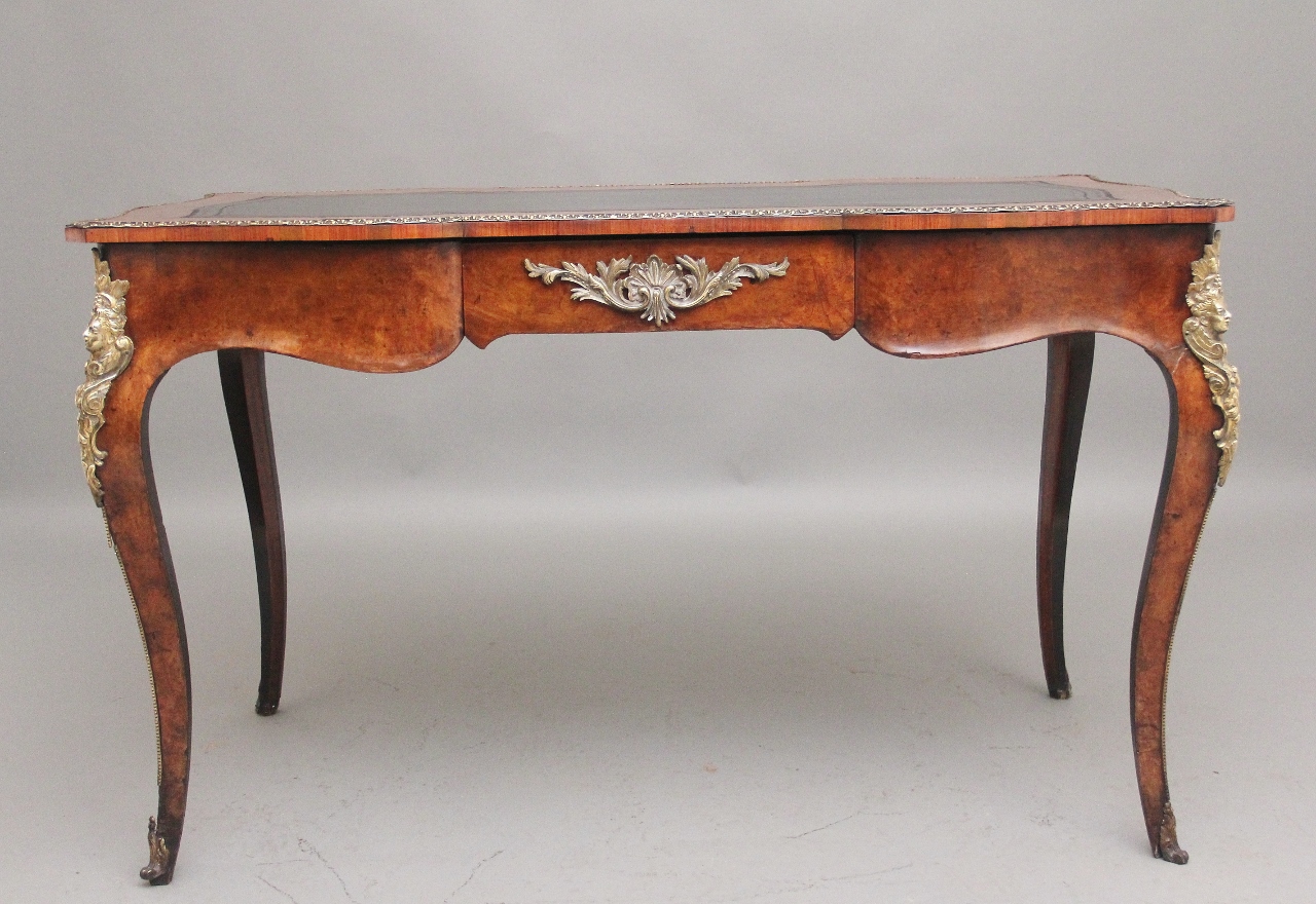 19th Century walnut writing table | Martlesham Antiques