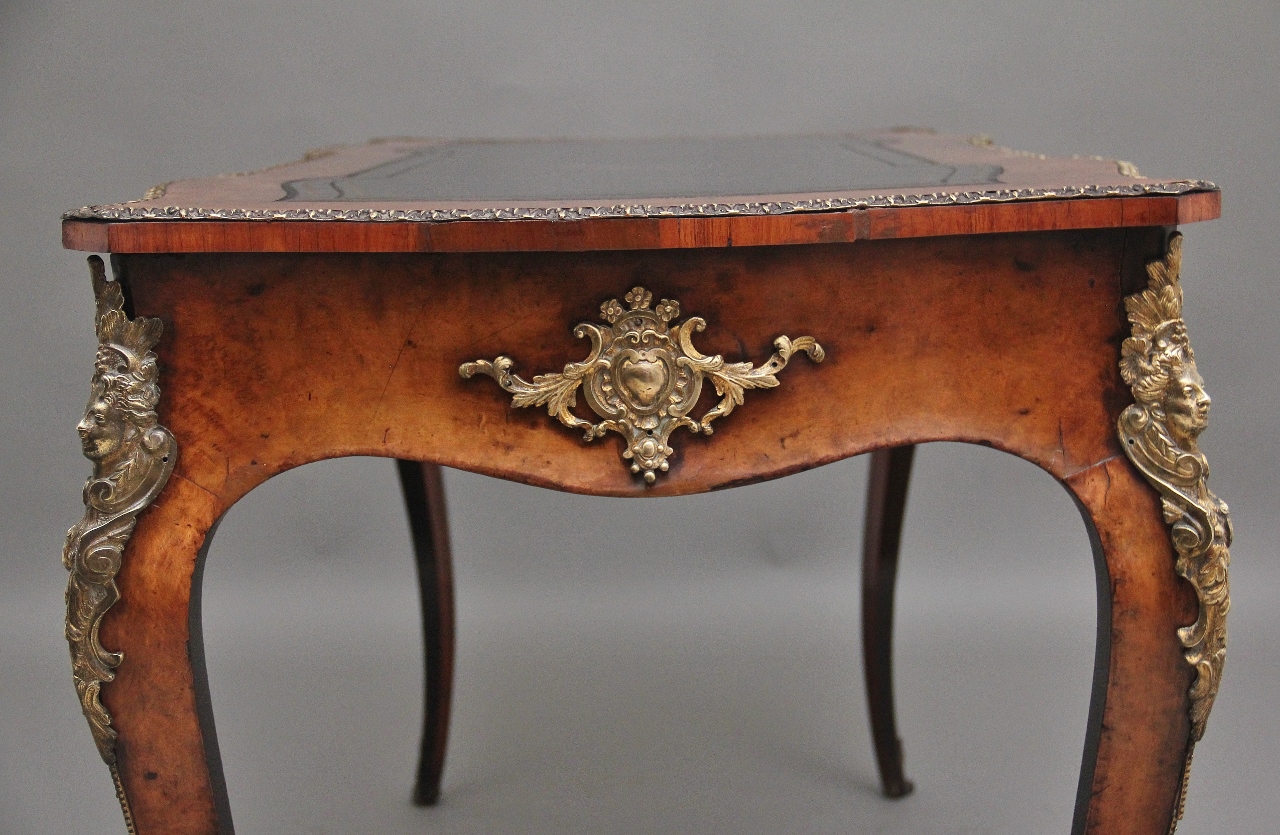 19th Century walnut writing table | Martlesham Antiques