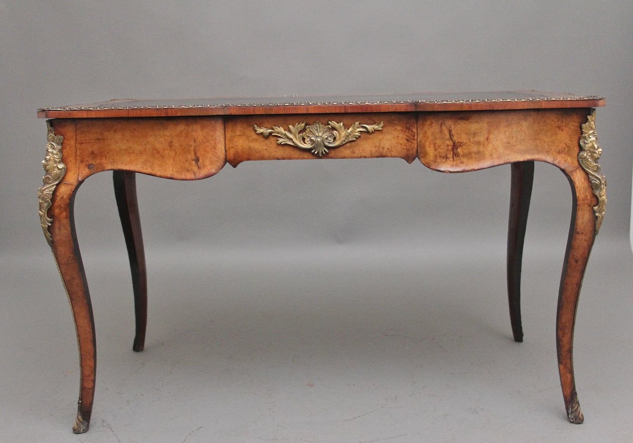 19th Century walnut writing table | Martlesham Antiques