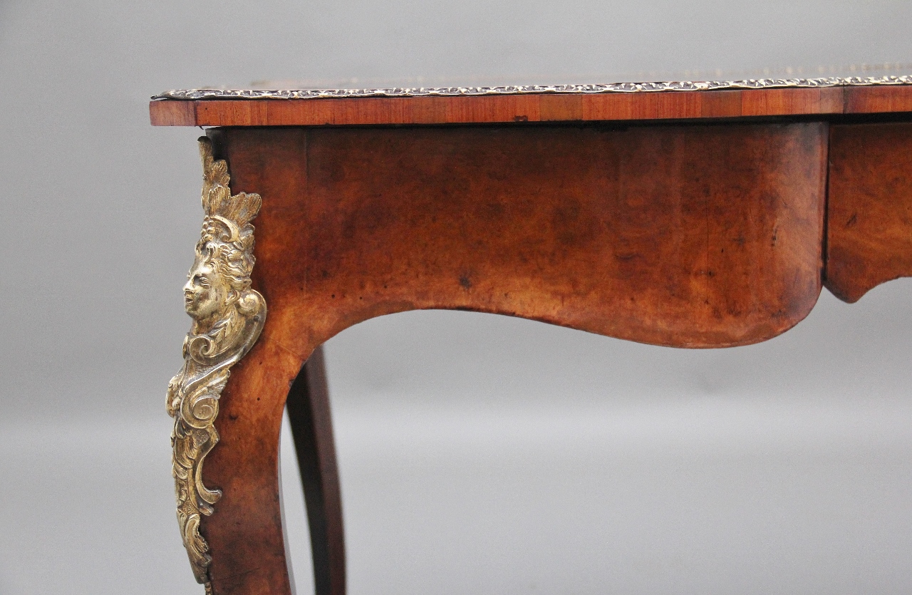 19th Century walnut writing table | Martlesham Antiques