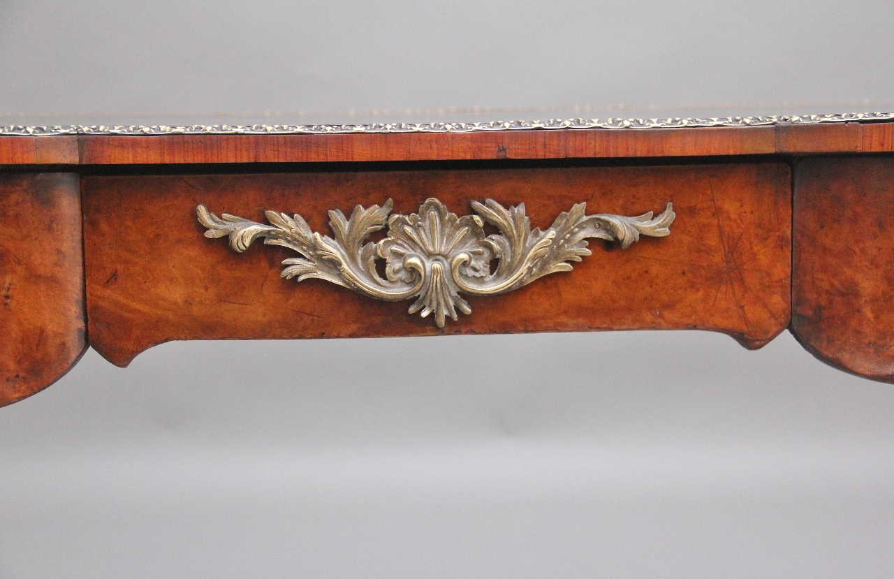19th Century walnut writing table | Martlesham Antiques