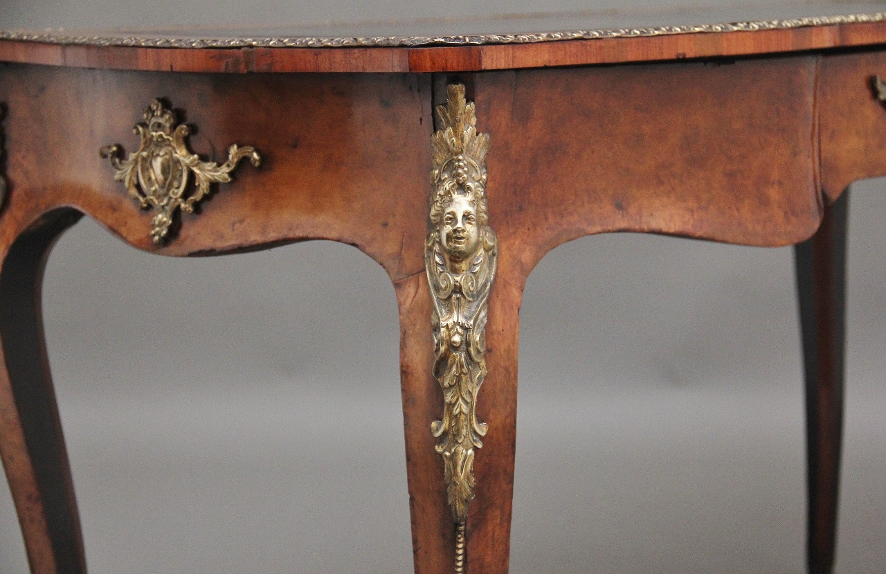 19th Century walnut writing table | Martlesham Antiques