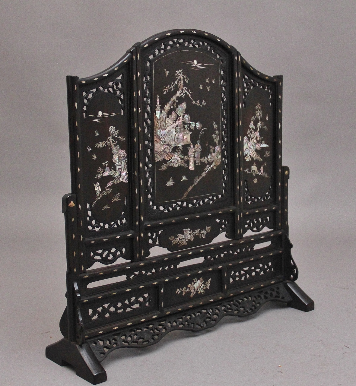 19th Century Chinese table screen | Martlesham Antiques