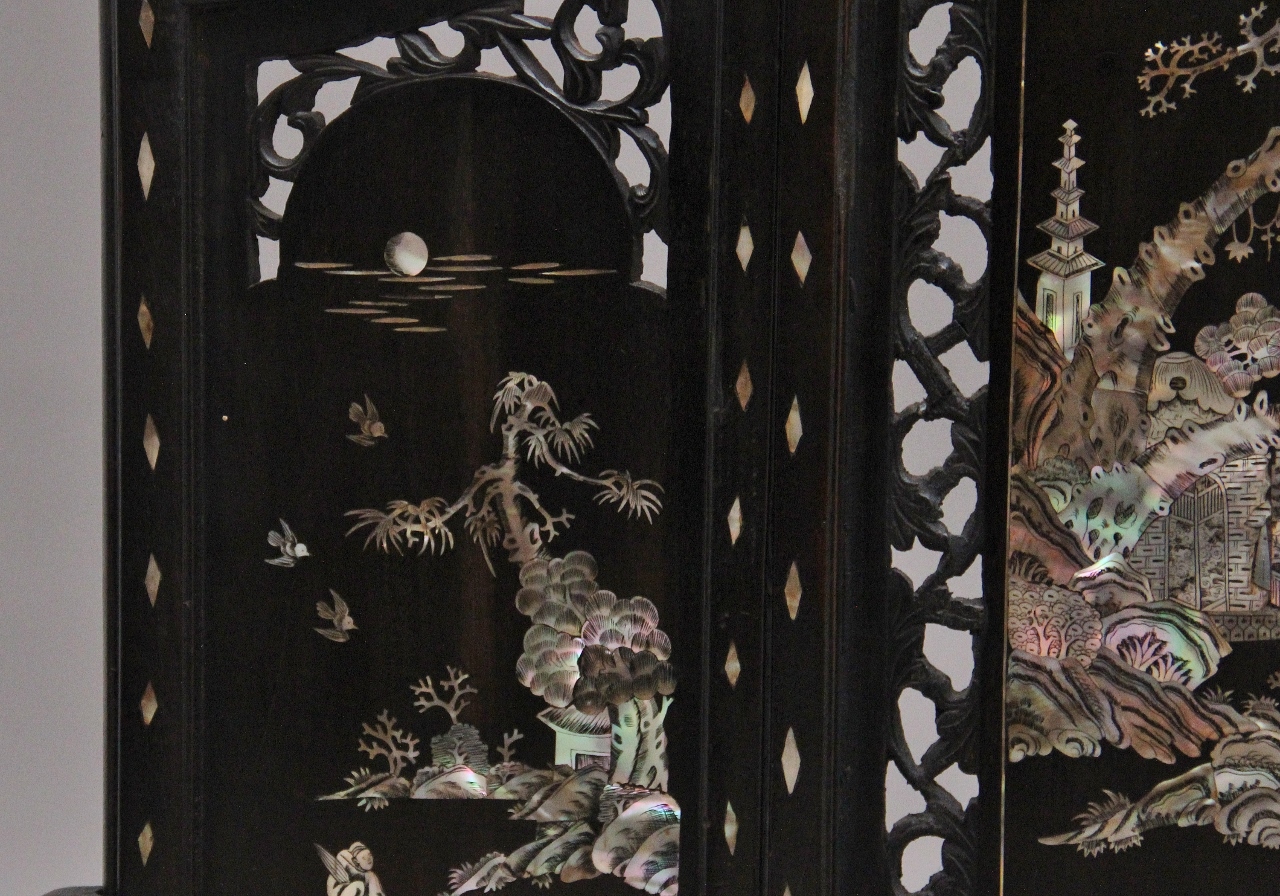 19th Century Chinese table screen | Martlesham Antiques